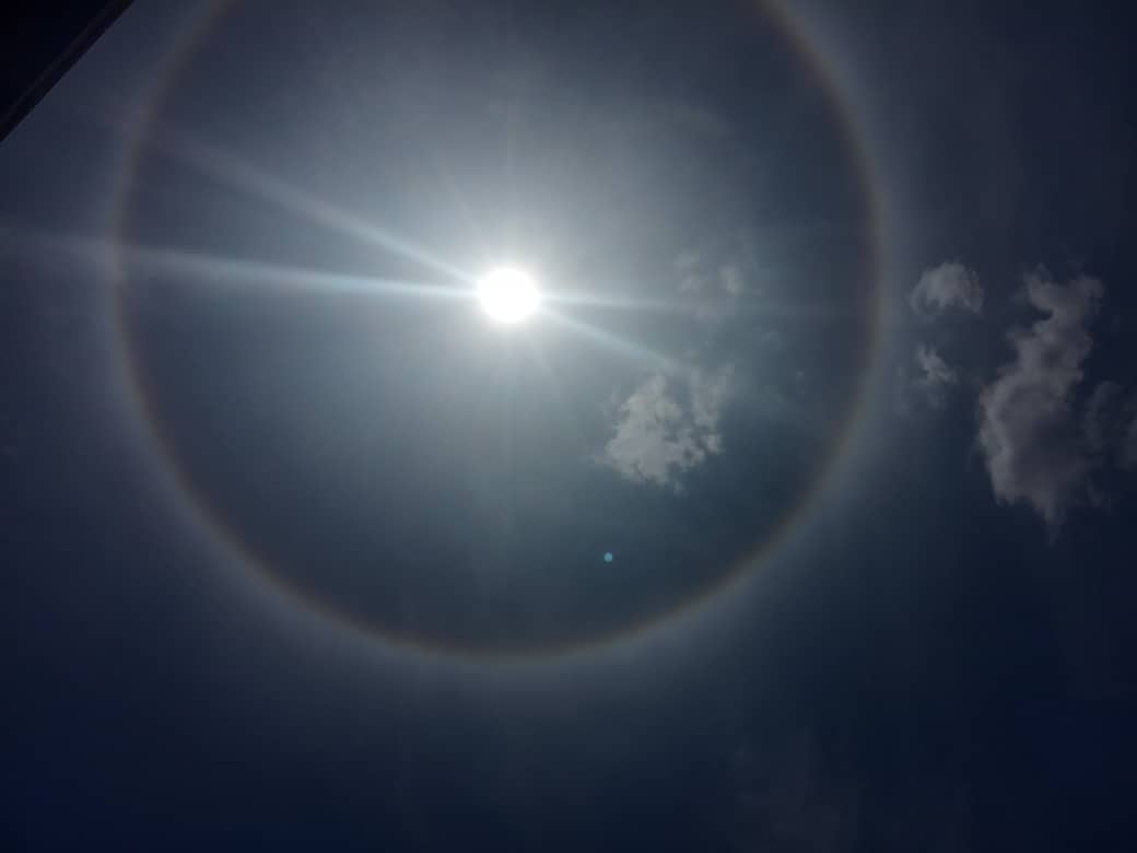 ¿Qué es un halo solar y qué significa?