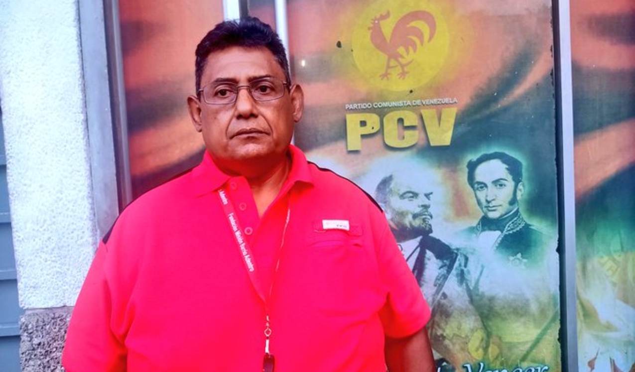 Liberan al dirigente del PCV Ángel Castillo