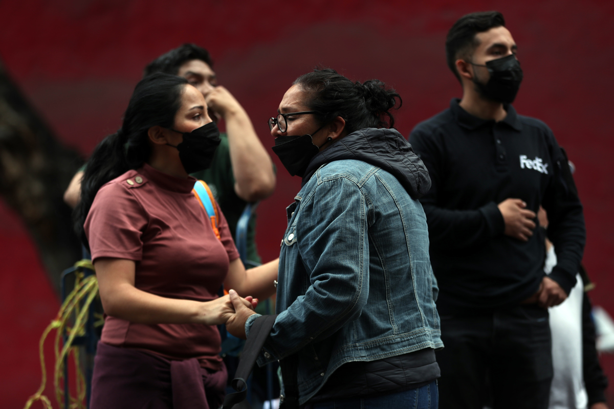 Un sismo de magnitud 7,4 sacude el centro de México