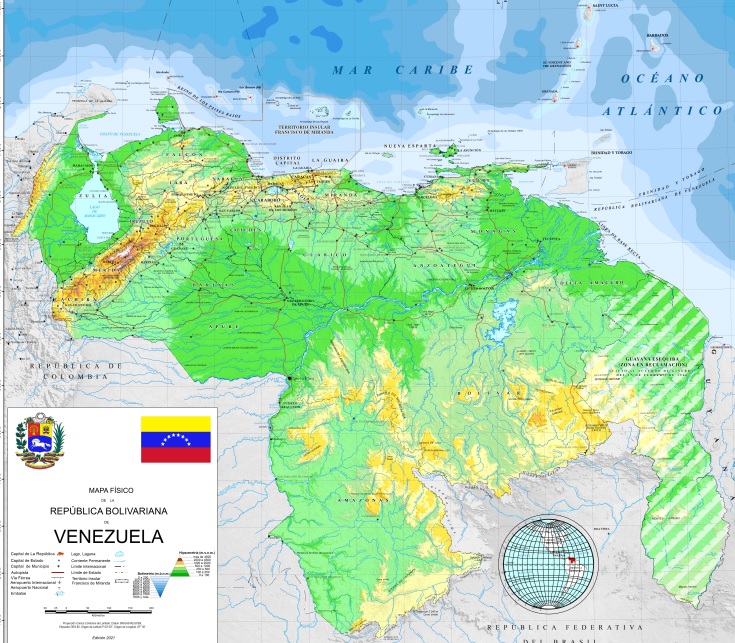 Gobierno de Maduro reparte 130 mil mapas de Venezuela para informar ...