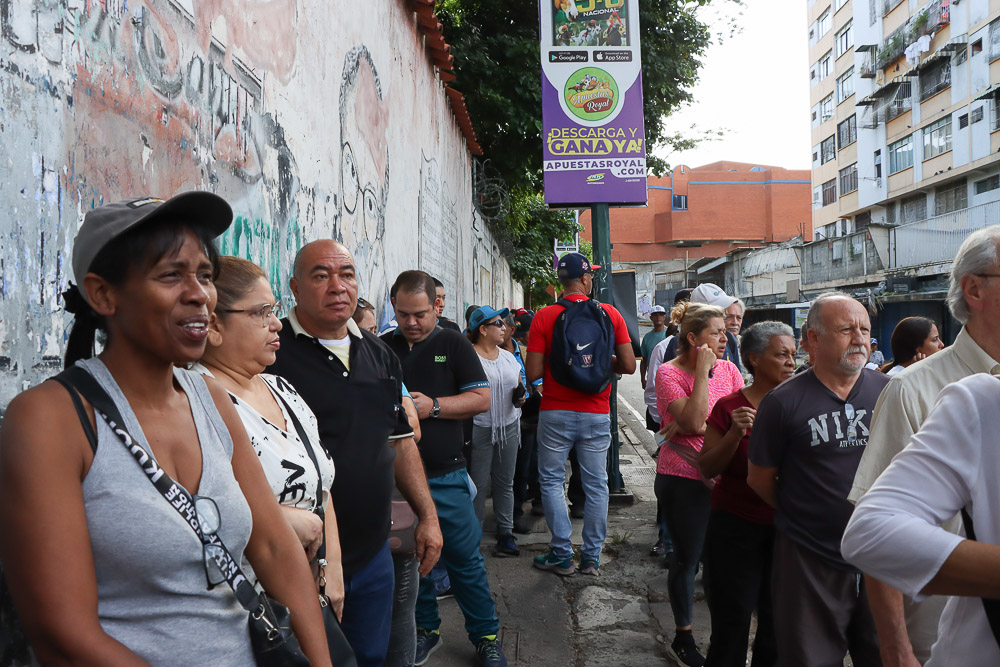 En Caracas acudieron al simulacro electoral para entender el proceso y respaldar defensa del ...