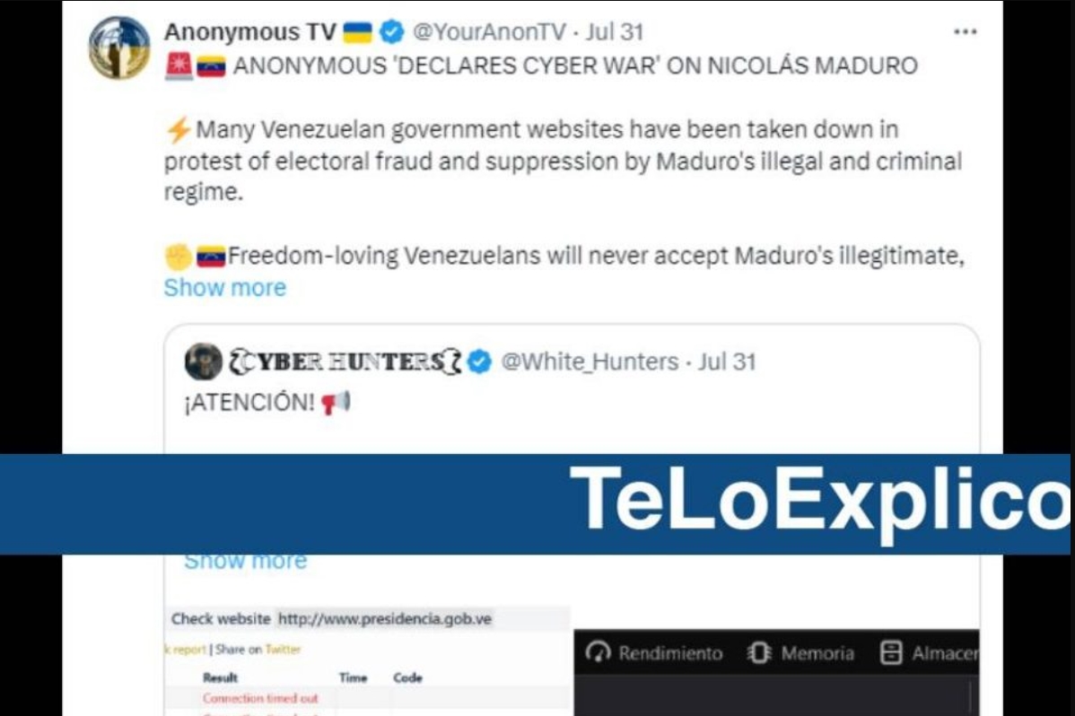 ¿Qué sabemos sobre los hackeos a sitios web del gobierno venezolano por «Anonymous»?