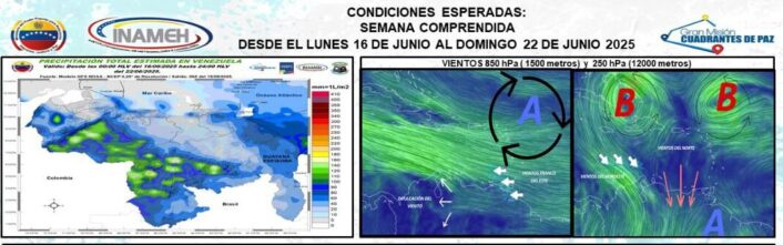 Presencia de polvo del Sahara disminuirá intensidad de las lluvias esta semana, dice Inameh ...
